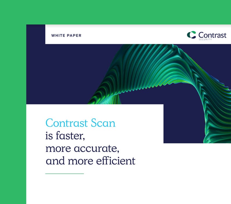 Contrast Scan | Code Scanning Tools | Contrast Security